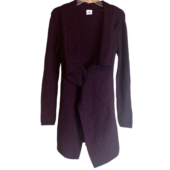 CAbi | Sweaters | Cabi Regal Longline Duster Button Front Shawl Collar ...